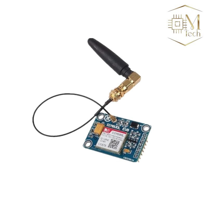 SIM800L SIM 800L V2.0 5V Wireless GSM GPRS Quad-Band W/ Antenna Cable ...